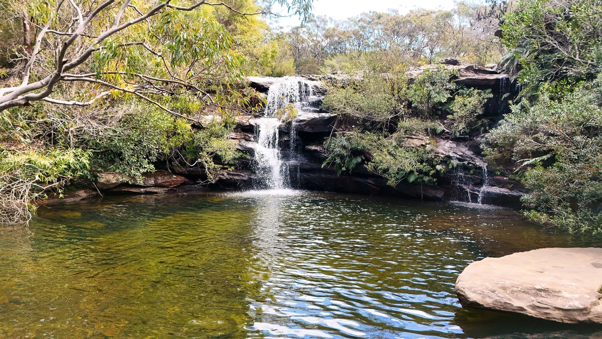 Curracurrang Falls Royal National Park | Secret Waterfall Swimming ...